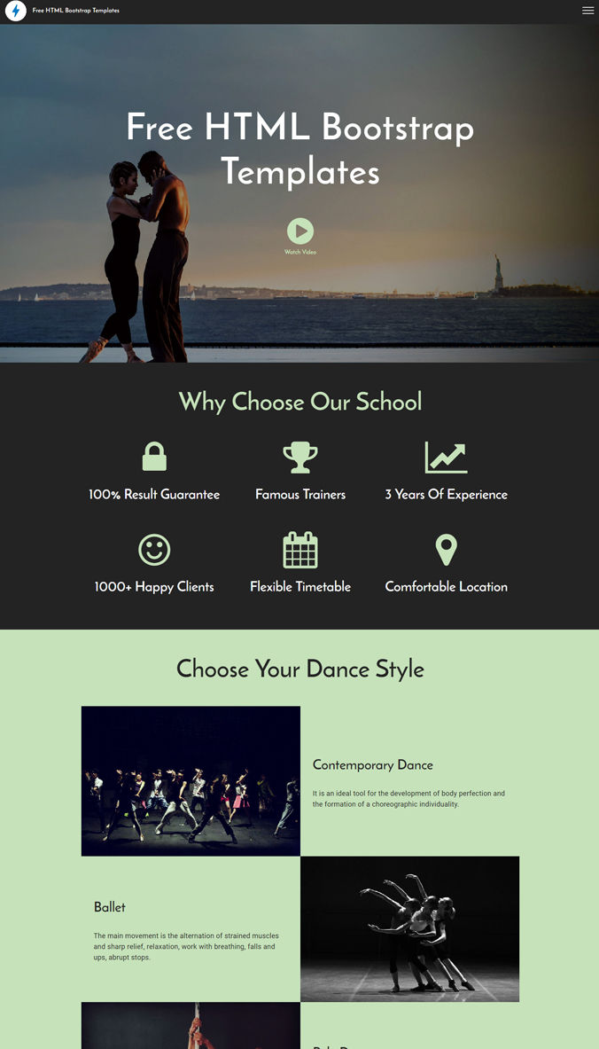 30 Best Creative And Helpful Nutrition Simple Website Template Examples